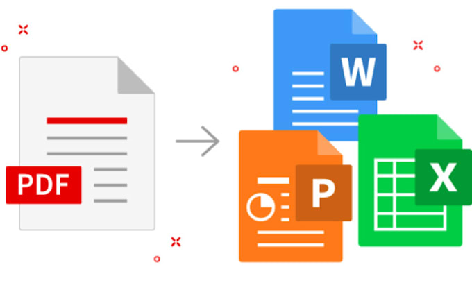 Convert pdf to ms excel,ms word and powerpoint by Mryounis42 | Fiverr