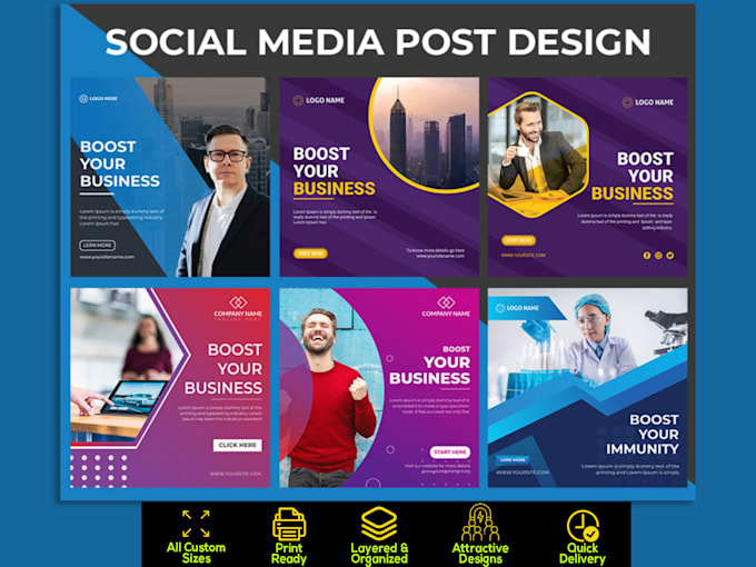 Do creative, modern and professional social media post design by ...