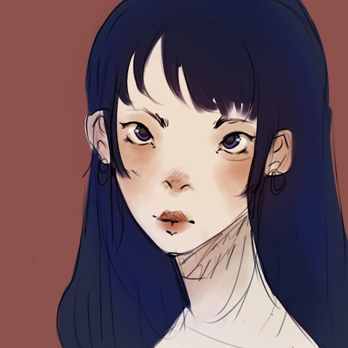 Illustrate a character design for your logo, cartoon, ect by Lillycrawf ...