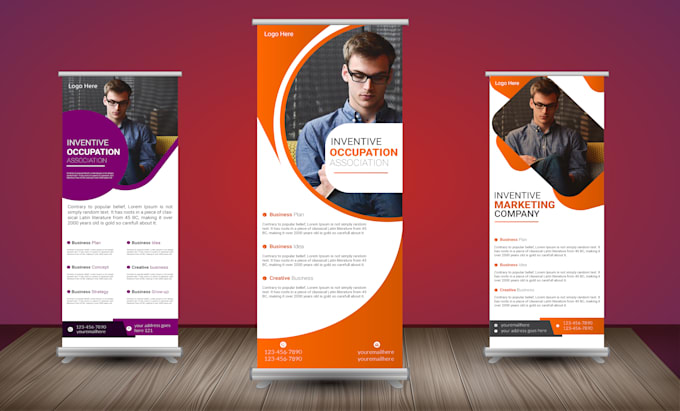 Professional retractable banner pull up and animated signage by Ra ...