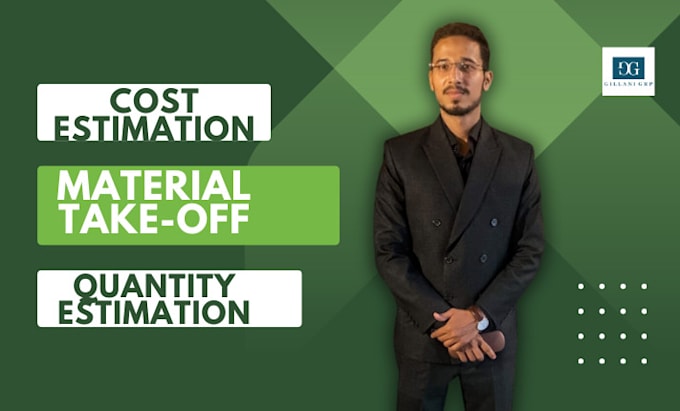 Do building cost estimation, quantity surveying, and material takeoff by Gillani_archite | Fiverr