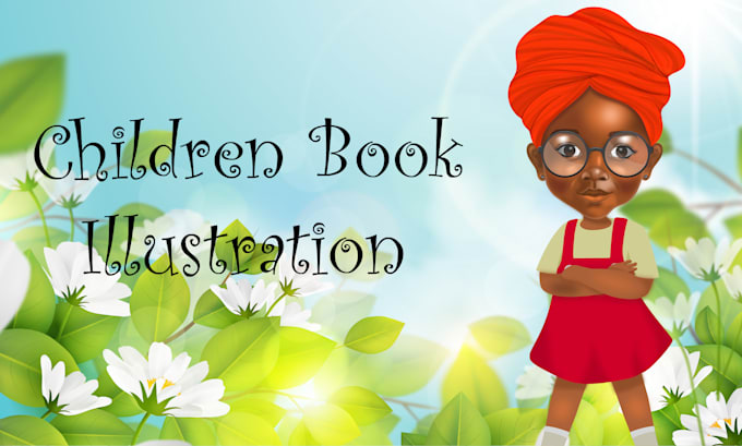 Create children story book illustrations and book cover by ...
