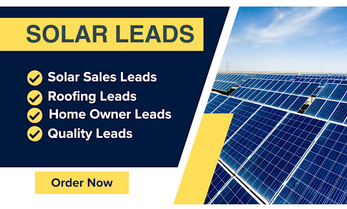 Generate solar leads and roofing leads through google map by Tayyab1369 ...