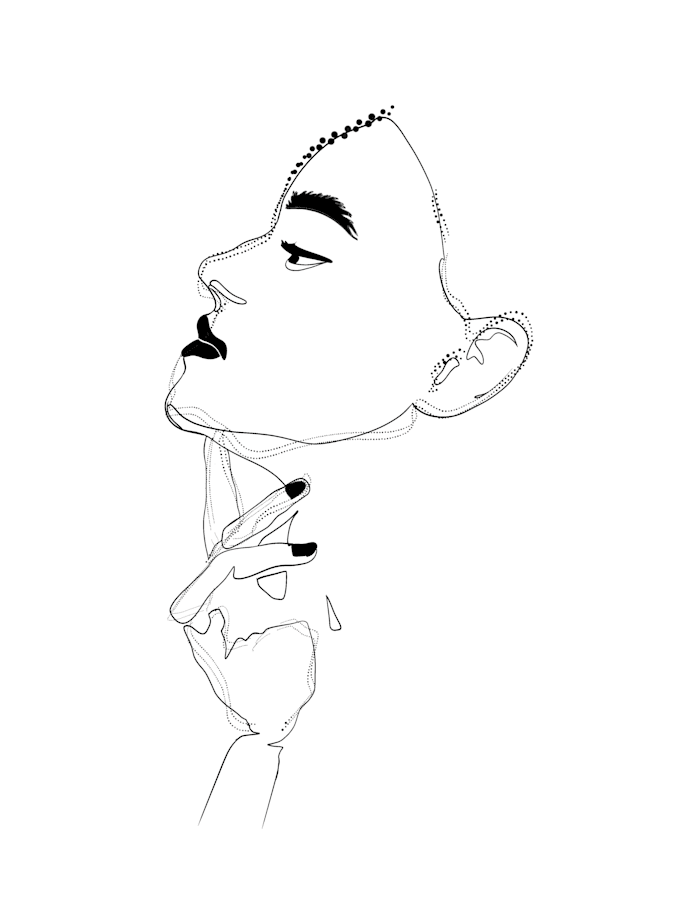 Draw minimalist designs and illustration in line art style by Bobby_art ...