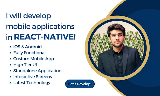 Develop Ios And Android Mobile App Using React Native By Afaq Abid Fiverr