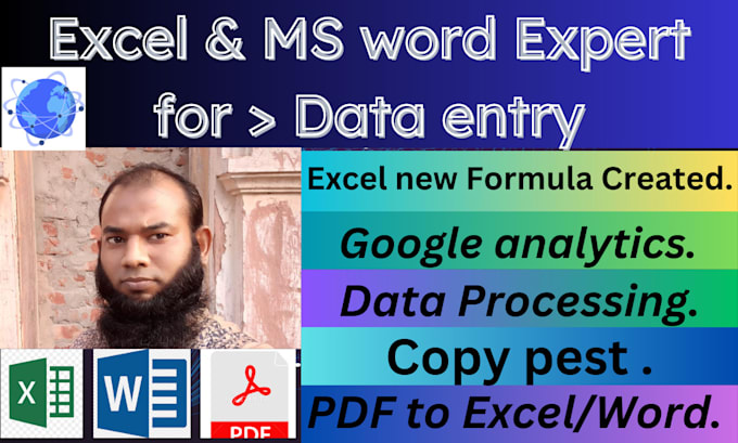 Do web research copy pest email collection csv format data entry excel to pdf by Syed1357 | Fiverr