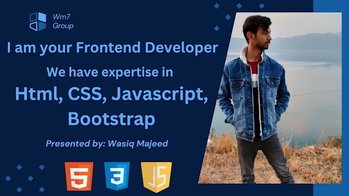 Design A Responsive Html Css Bootstrap Website For You By Wasiq 7 Fiverr