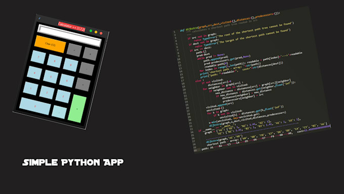 Program you a simple python app by Hehehheh | Fiverr