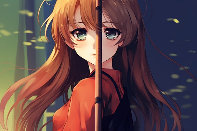 Make anime character sheet for you by Vosspayne | Fiverr