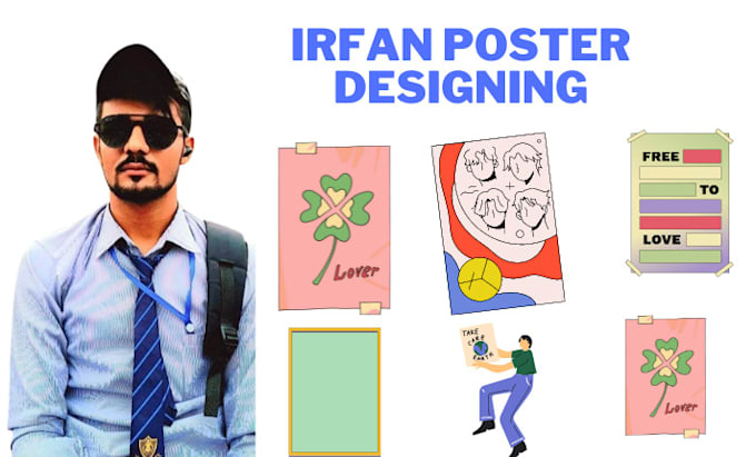 Create a professional poster for you by Irfanali0071 | Fiverr