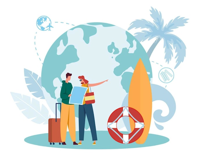 Plan a personal trip in every state you want by Filonix | Fiverr