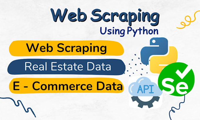 Do Python Web Scraping Web Automation And Data Mining By Ahmadyaseen0 Fiverr