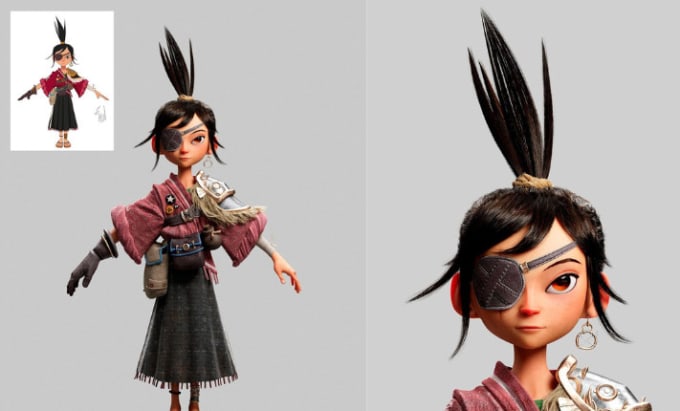Design quality 3d character, character animation, character modeling by ...