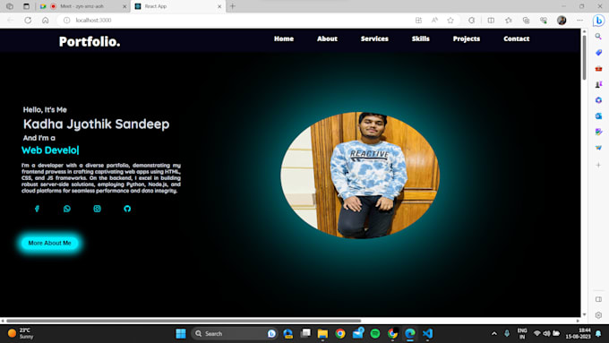 Design Websites With Html Css And Javascript By Jyothik Sandeep Fiverr