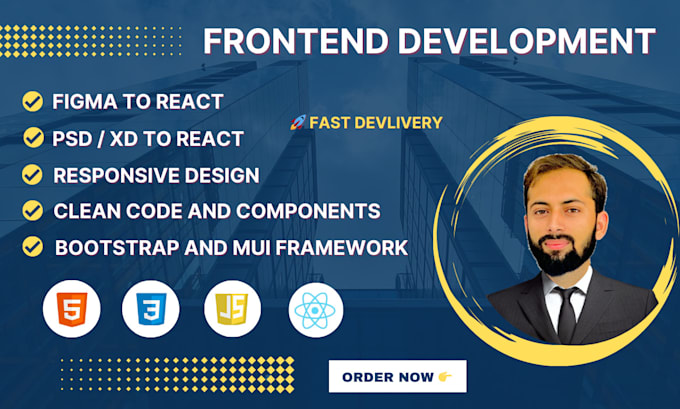 Be Your Frontend Web Developer Html Css Javascript React Js By Amanan5183095 Fiverr