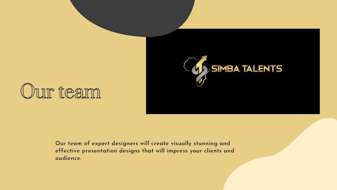 Design a professional powerpoint presentation, google slides by Simbatalents | Fiverr