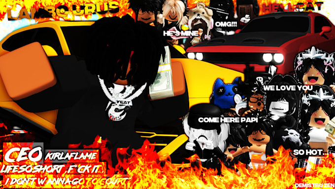 Create amazing roblox gfx and yt thumbnails or banners by Demistruzen ...