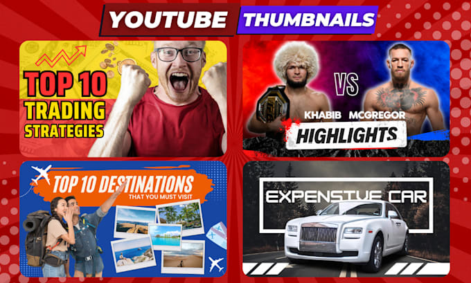 Design youtube thumbnail and thumbnail for your videos by Farhan_05678 ...