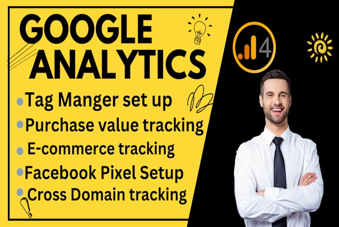 Setup google analytics 4, ga4, gtm, conversion api tracking, ecommerce tracking by Sulayman ...