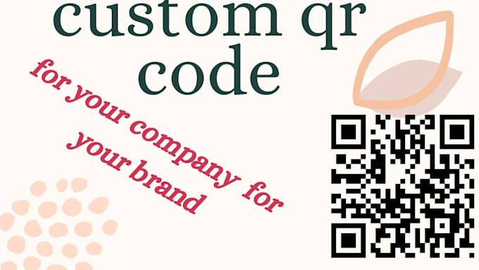 Create custom qr code for company etc by Ahmadonfiver | Fiverr