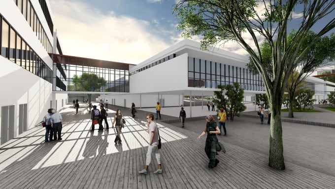 Design, model and render your institutional public project by ...