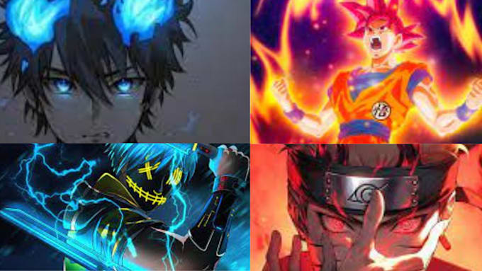 Designed an template of anime lovers by Syed_faseeh99 | Fiverr