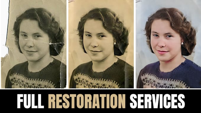 Restore and fix old photos and colorize your photographs by Jimmy136 ...