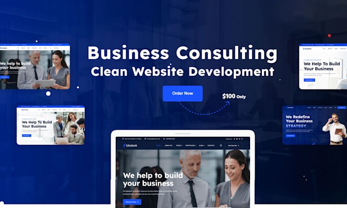 Build premium design redesign develop clean website by Webdevsaziz | Fiverr