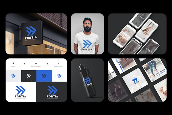 Create a modern, vibrant and professional visual identity for your ...