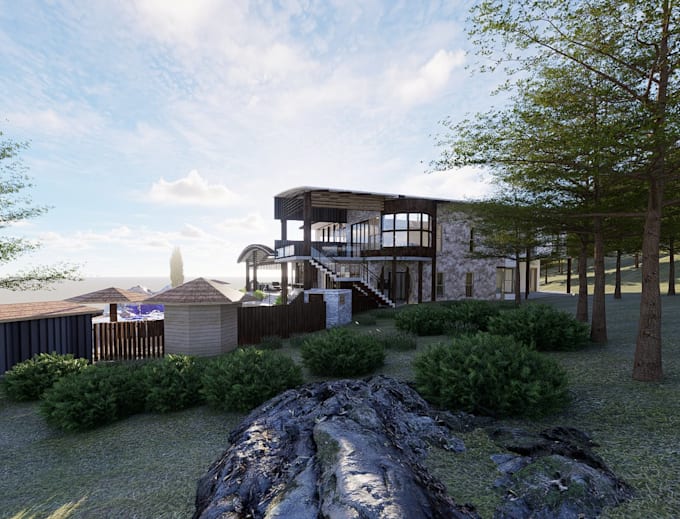 Create a high quality 3d photorealistic visualization by ...