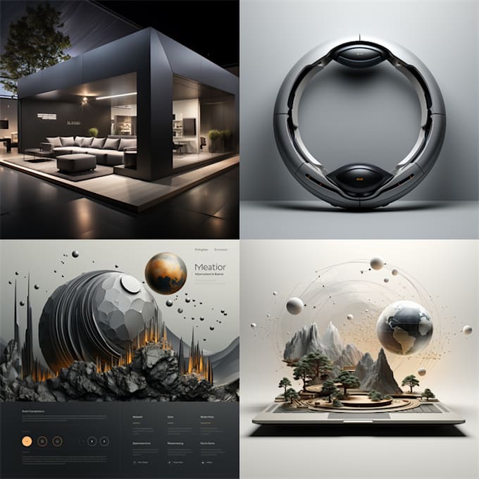 Create amazing concept art and illustrations using midjourney ai by Levonemilie | Fiverr