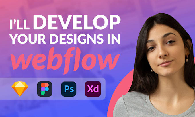 Develop your figma adobexd designs in webflow by Ghostbob | Fiverr