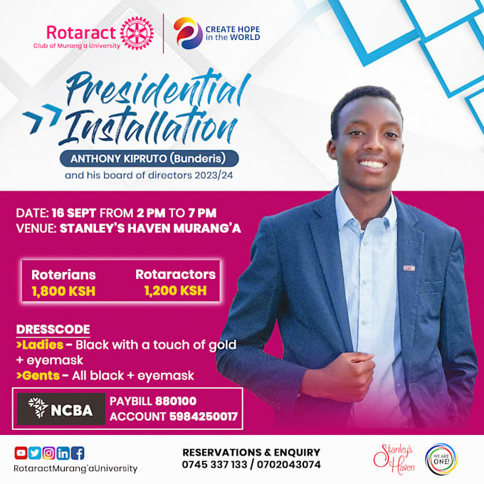 Create a catchy poster for your event by Josehskyler | Fiverr