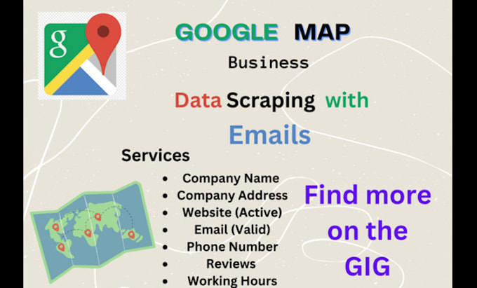 Scrap google maps data and generate leads by Awais_sajid1940 | Fiverr Scrap google maps data and generate leads by Awais_sajid1940 | Fiverr
