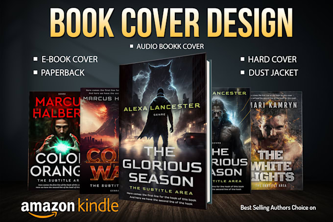 Create fantasy book cover design, epic book cover design by Raiba_svisuals | Fiverr