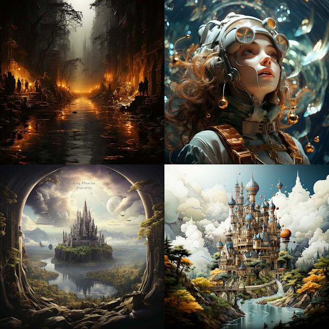 Make any artwork through artificial intelligence by Toiuoi | Fiverr
