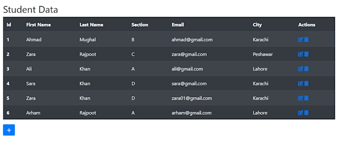 Make crud operations in laravel by N00r_d | Fiverr