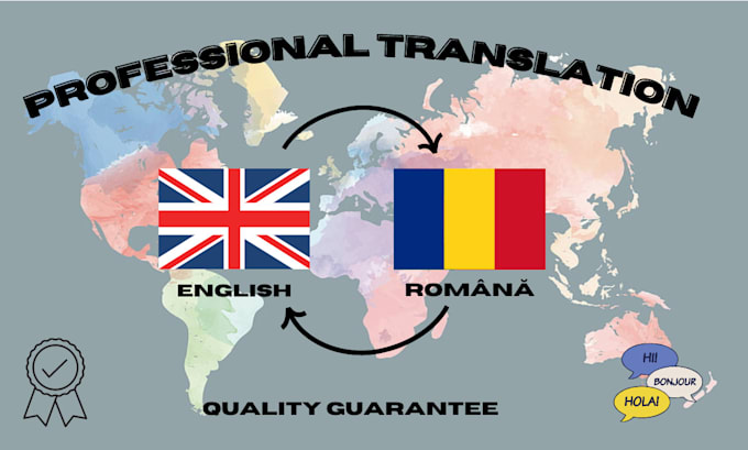 Provide english to romanian translations and vice versa by Belfier | Fiverr
