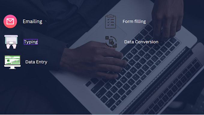 Fill forms or do any typing work by Harmain_graphic | Fiverr