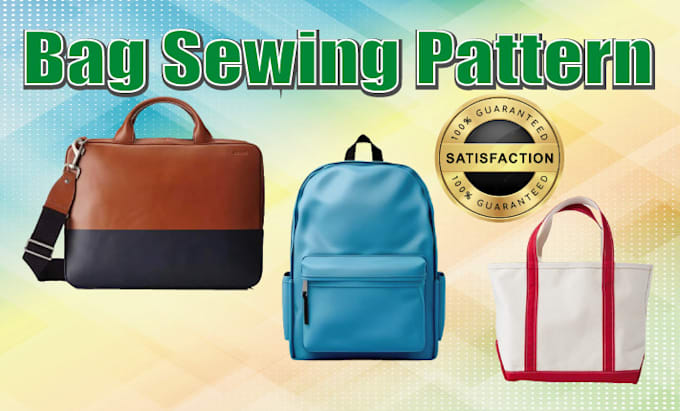Do the digital sewing pattern for bag by Cad_nargis | Fiverr