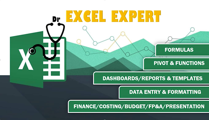 Provide complete excel solutions,formula,dashboard,templates,reports by ...