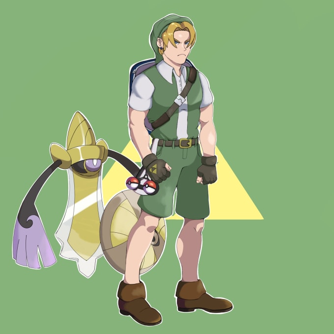 Draw you in pokemon art style by Vanesparkly | Fiverr