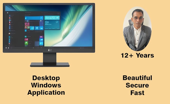 Create beautiful, secure and fast desktop applications by Achapla | Fiverr