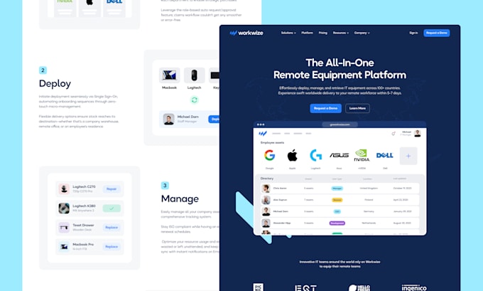 Design a professional website ux ui for your company by Usmankhalid25 ...