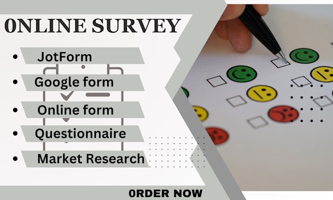 Conduct an online google form market research survey questionnaire by ...