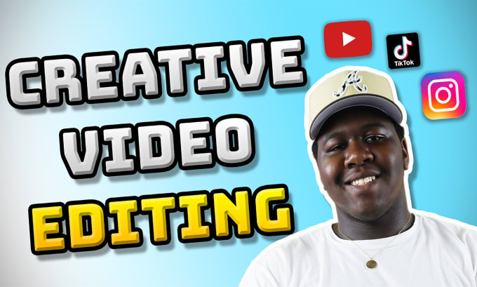 Creatively edit your youtube, tiktok and instagram videos by Mosgalaxy | Fiverr