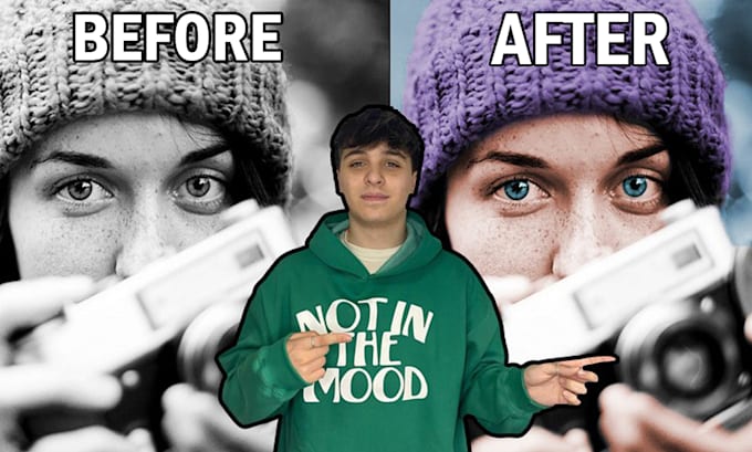 Restore your black and white images to color right now by Ivogasperina ...