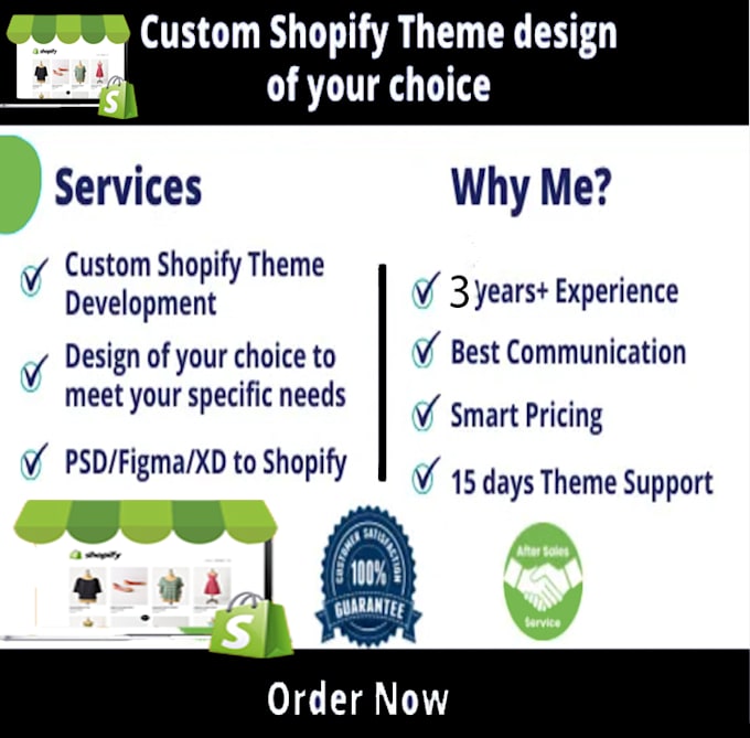 Develop custom shopify theme and shopify customization by Habib054 | Fiverr