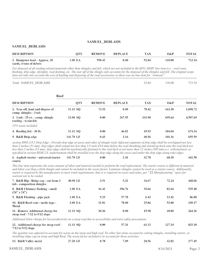 Xactimate roof and siding estimates for accurate insurance claims by ...