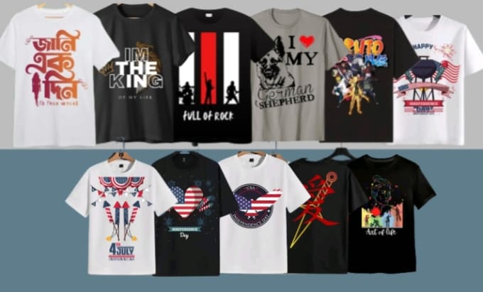Design viral custom t shirts your print on demand by Designerhossan1 ...